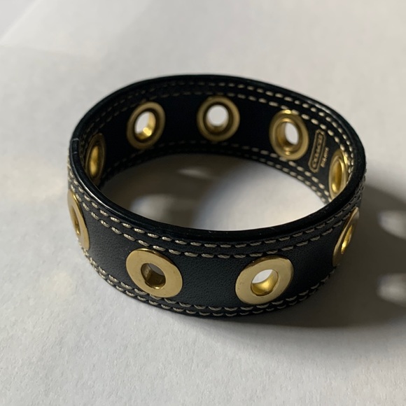 Coach | Jewelry | Coach Leather Bracelet | Poshmark